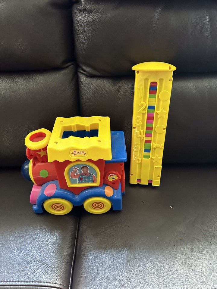 Mr Tumble Something Special Light Up Domino Train, VGC, Complete | eBay UK