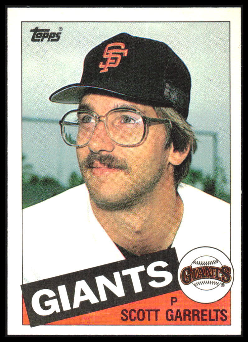 1985 Topps Traded Scott Garrelts #38T San Francisco Giants 5K | eBay