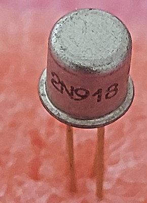 1pcs 2N918 NPN SI HF TRANSISTOR 15V 50mA 300mW TO72 600MHZ SGS | eBay