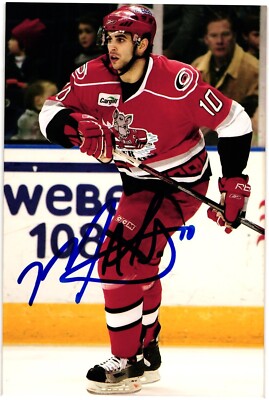 Mike Angelidis Autographed 4x6 Color Photo Albany River Rats | eBay