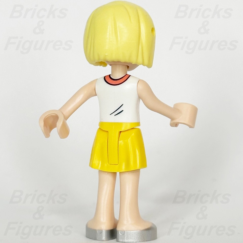 LEGO® Friends Roxy Minifigure Yellow Skirt Silver Shoes Minifig 41715 ...