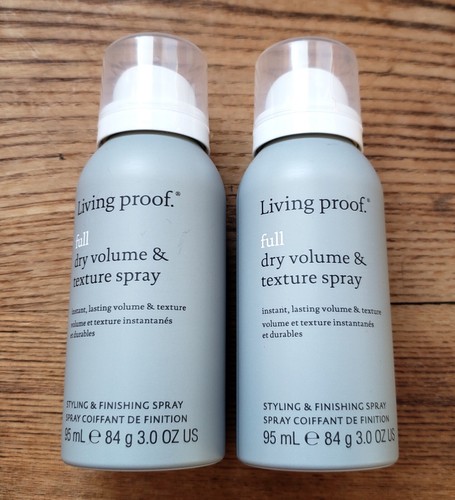 2 X Living Proof Full Dry Volume & Texture Spray 95ml/3oz Each NWOB | eBay