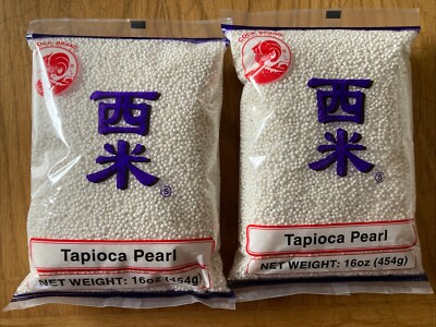 2x Simple White Tapioca Pearl Small Size 16 Oz 454g Each Free Shipping ...