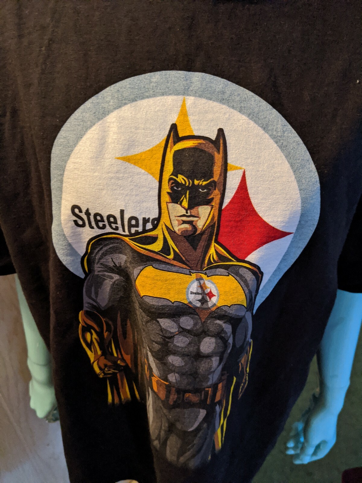 Pittsburgh Steelers XL Batman DC Comic Comics Footbal… - Gem