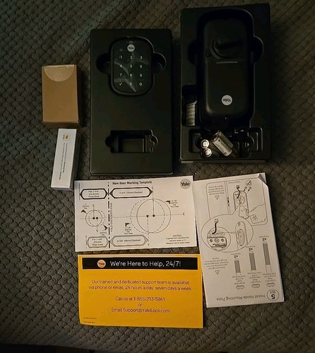 Yale Assure Keypad Lock SL Open Box Deadbolt Wi-fi Smart Lock. Phone ...