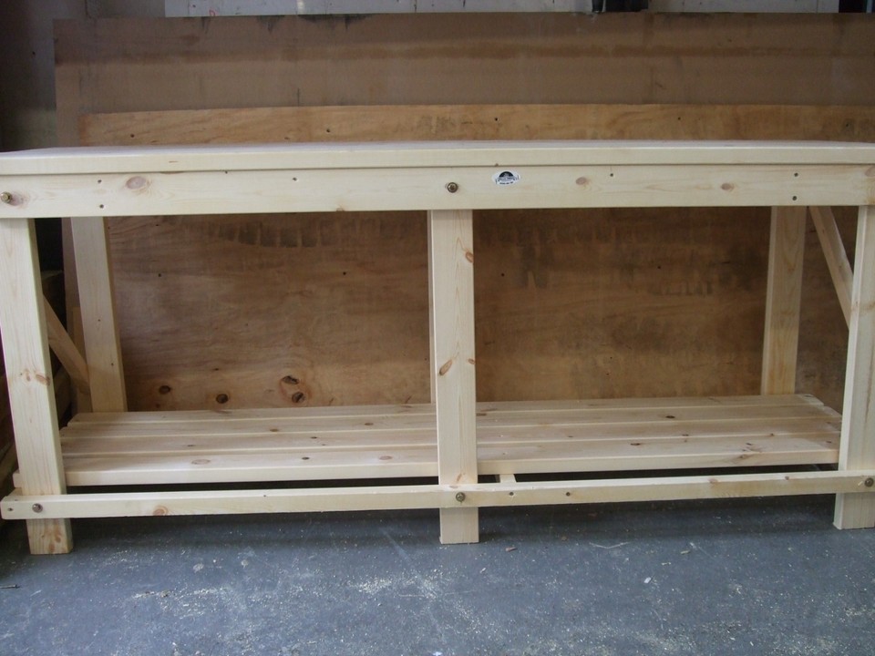 wooden work bench 2FT UP TO 7FT HEAVY DUTY WOODEN WORK BENCH suitable ...