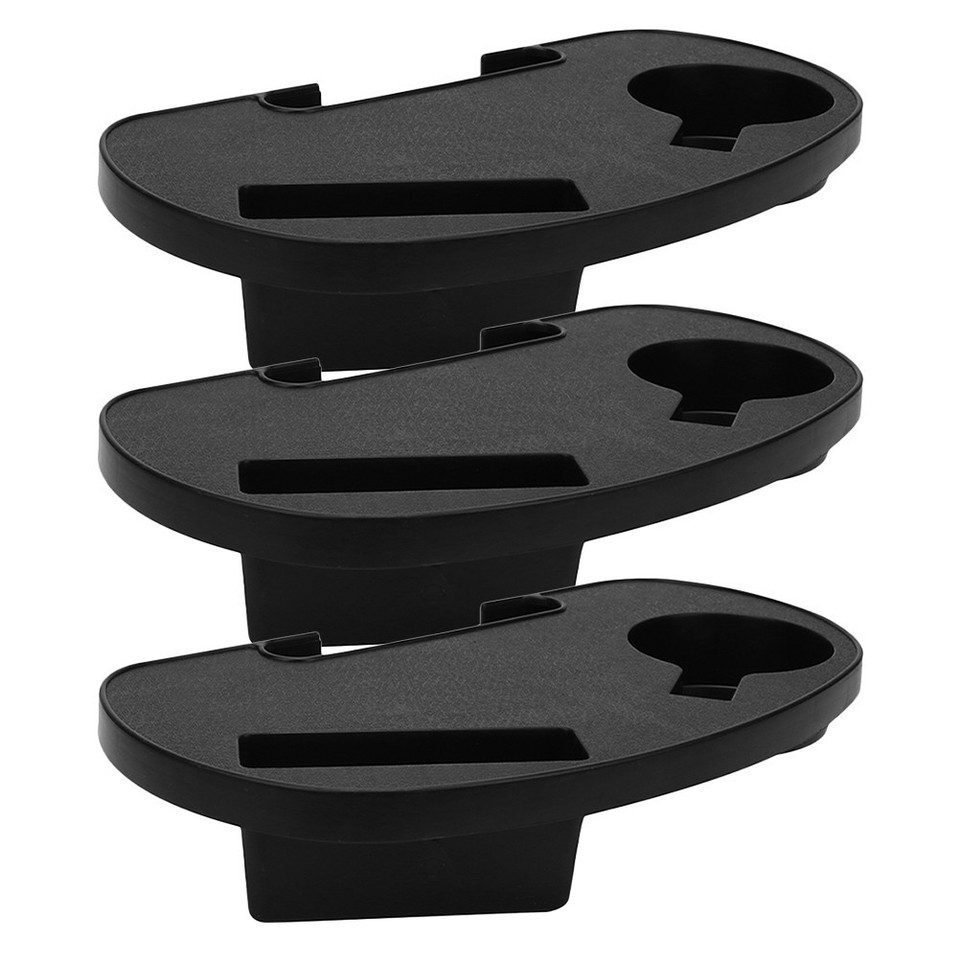 3 PCS Arm Chair Table Tray Clamp on Cup Holder Clip Armchair Trays for ...