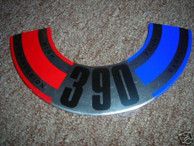 1970 AMERICAN MOTORS AMC AMX 390 AIR CLEANER DECAL | eBay