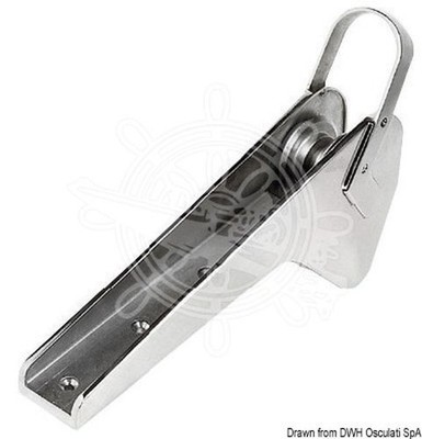 OSCULATI Marine Stainless Steel Bruce Trefoil Anchor Chain Bow Roller ...