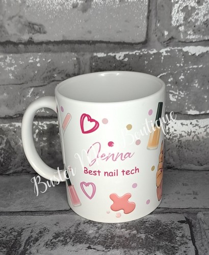 Nail Technician mug, gifts cup personalised Nail Tech | eBay UK