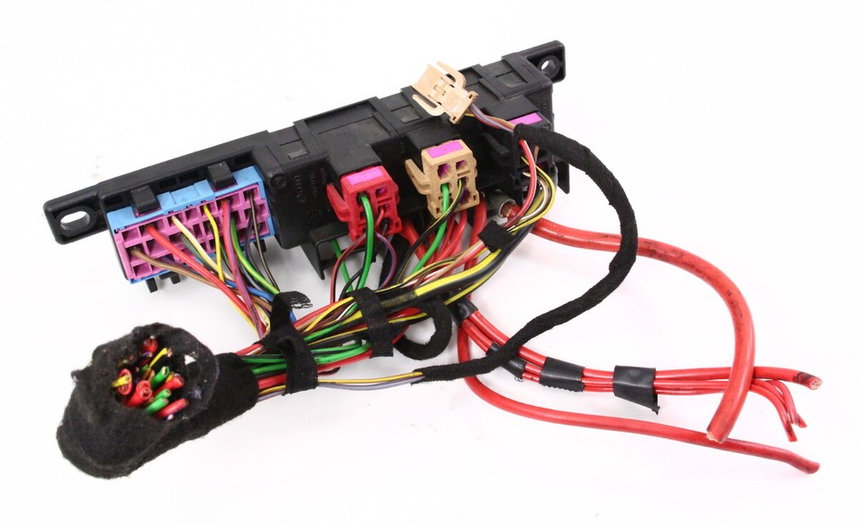 Dash Relay Box Panel & Wiring Harness Pigtail 96-01 Audi A4 B5 - 8L0 ...