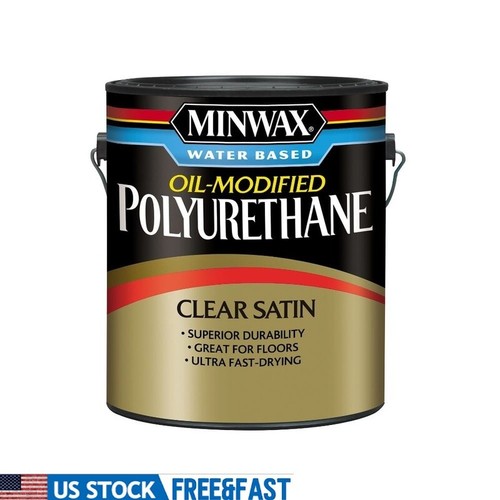 Water Based Oil Modified Polyurethane Quick Drying Clear Finish Wood ...