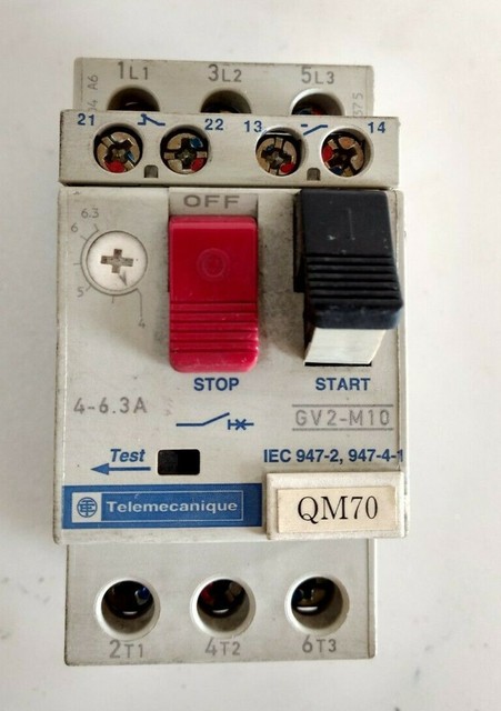 Telemecanique GV2-M10 IEC 947-2 947-4-1 motor starter | eBay