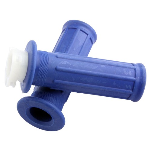 2 Pieces Handlebar Grips Throttle Twist Grip Nonslip Fit for Blue ...