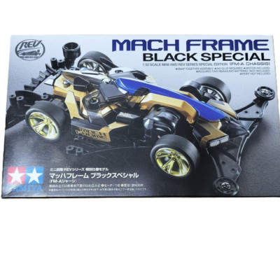 TAMIYA MACH FRAME BLACK SPECIAL 1/32 MINI 4WD REV SERIES FM-A Chassis ...