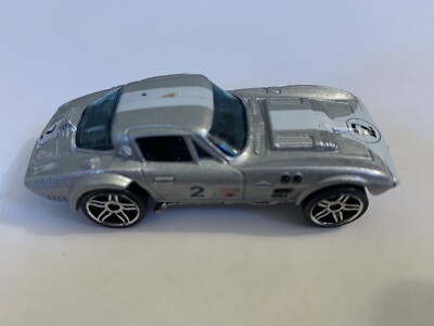 Hot Wheels Corvette Grand Sport TM GM Silver Metallic 2 | eBay