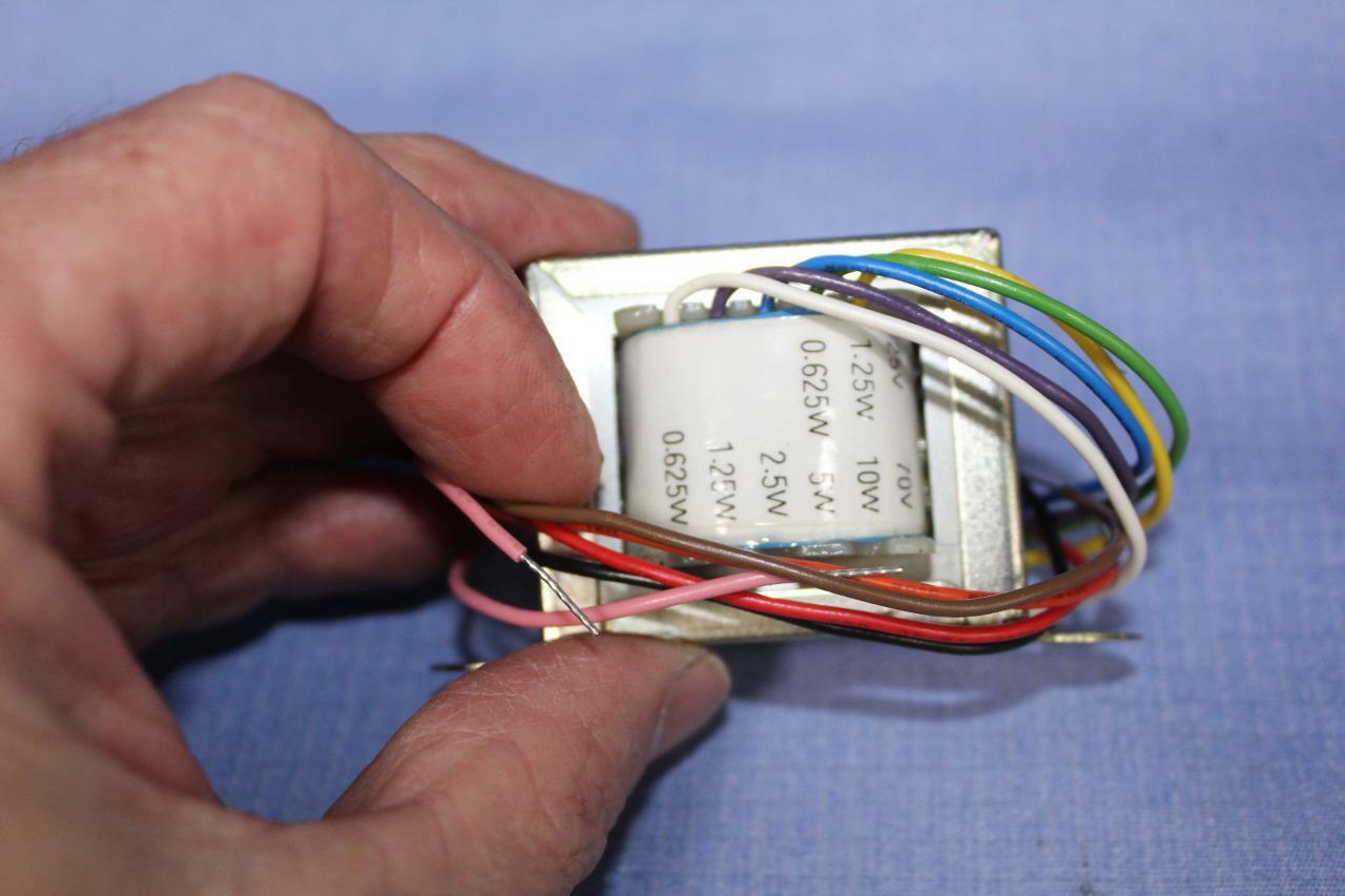 Bogen T725-10 70 or 25 Volt Line Matching Transformer 8 Ohm Secondary ...