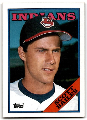 1988 Topps Baseball Card Scott Bailes Cleveland Indians #107 | eBay