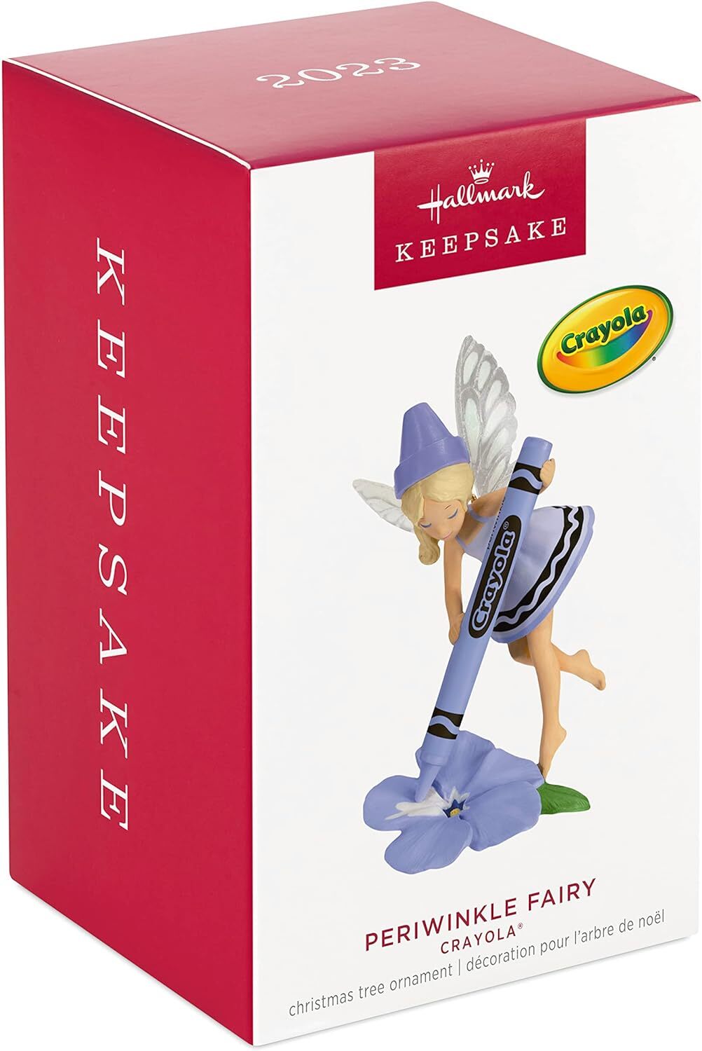 Keepsake Christmas Ornament 2023 Crayola Periwinkle Fairy Holiday Gifts ...