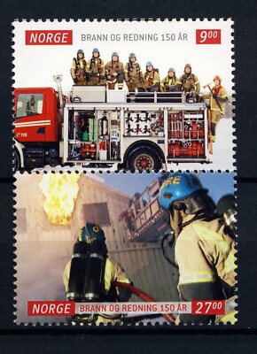 NORWAY . 2011 Fire and Rescue Services (1648-49) . Mint Never Hinged | eBay