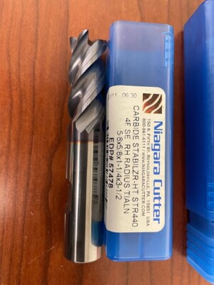 5/8X5/8X1-14X3-1/2 4FL NIAGARA CUTTER 57478 CARBIDE END MILLTIALN | eBay