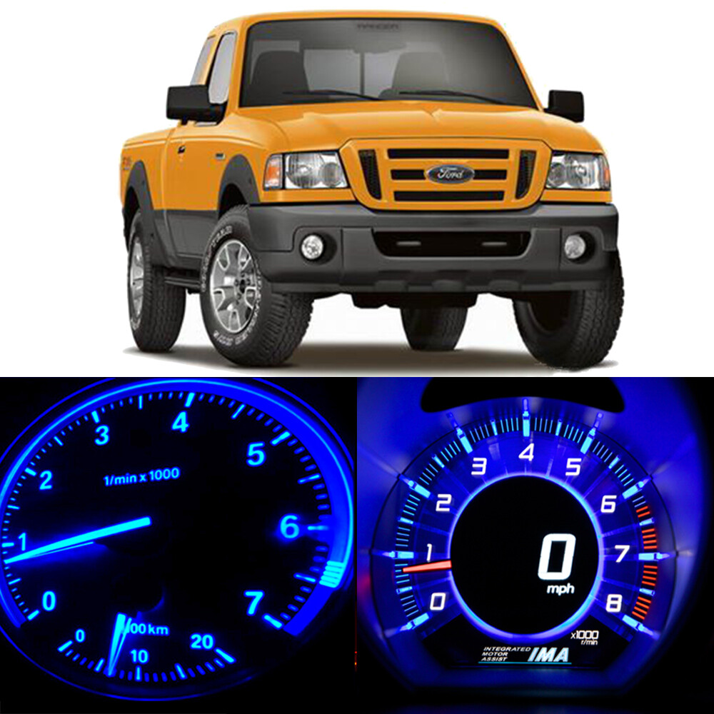 Blue LED Package Set Panel Gauge Cluster Light Bulbs Fits 2004-2011 ...