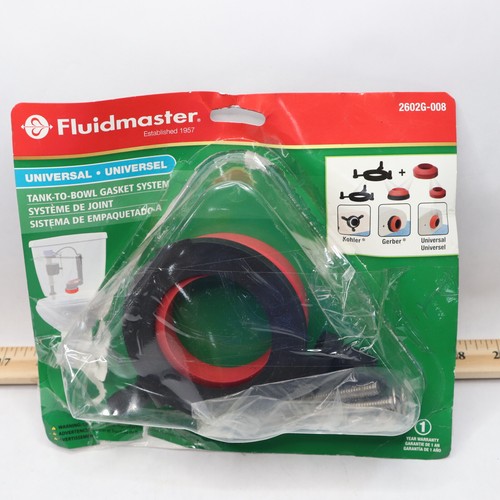 Fluidmaster Tank to Bowl Gasket Black/Red 39961029096 | eBay