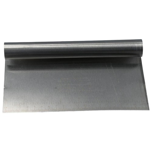 Stainless Steel Bench Scraper Scale Ruler Dough Scraper Kitchen | eBay ...
