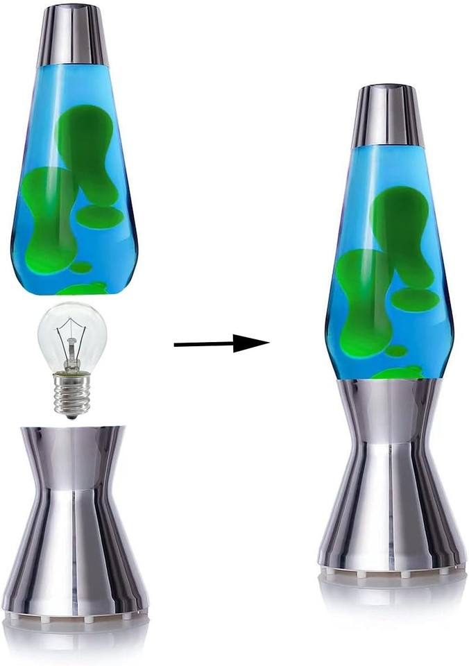 Lava Lamp Bulb, 6 Pack 25 Watt Lava Lamp Light Bulb, S11 E17 Base 120 ...