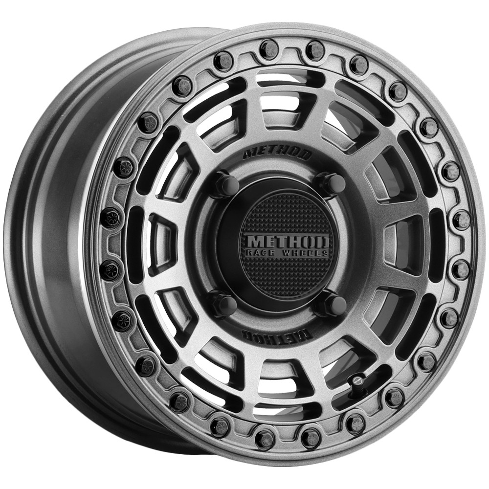 (Set of 4) Method UTV MR415 Beadlock 15x7 4x156 Gunmetal Wheels Rims 15 ...