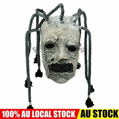 Cosplay Braid Slipknot Corey Taylor Face Mask Latex Party Halloween ...