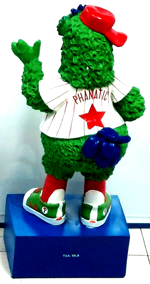 Philadelphia Phillies Mascot "Phanatic" Figurine Garden Statue | eBay