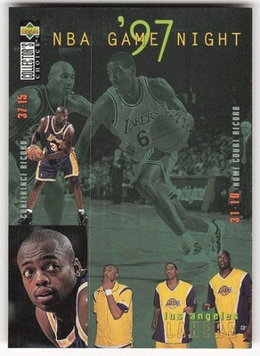 1997-98 Collector's Choice #168 Los Angeles Lakers BASKETBALL Los ...