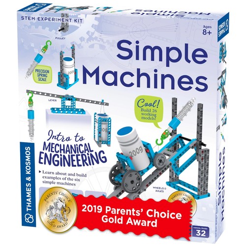 Thames & Kosmos Simple Machines Science Experiment & Model Building Kit ...
