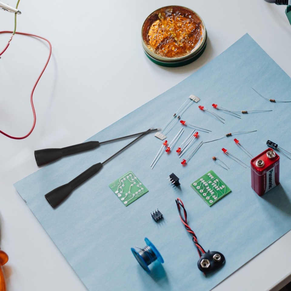 4pcs Test Leads Pin Test Probe Tips Multimeter Stainless Steel Test ...