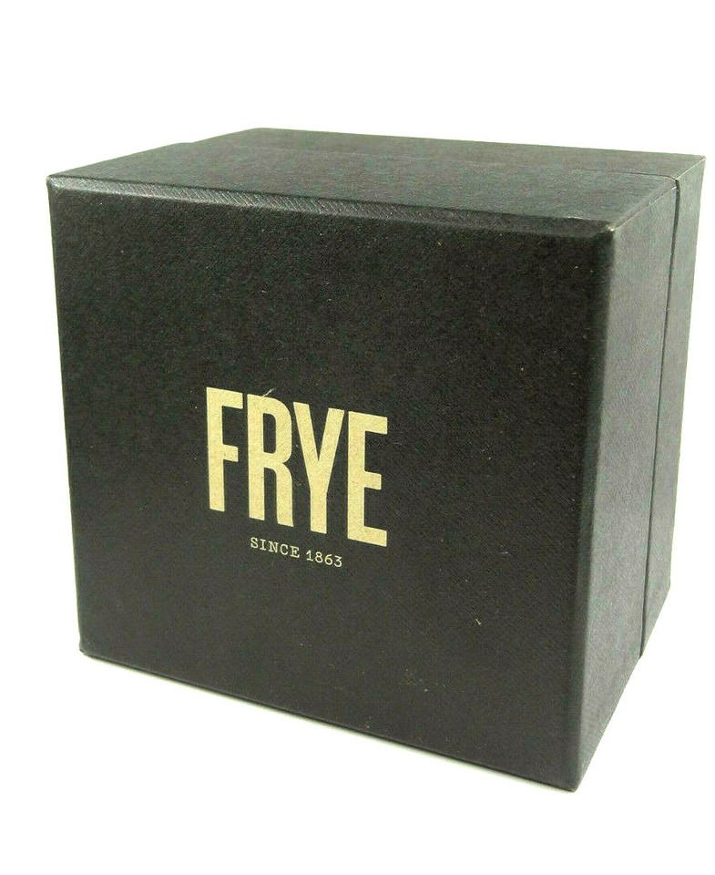 Frye 245689CST Sapphire Crystal Chronograph Black Leather Strap Men's ...