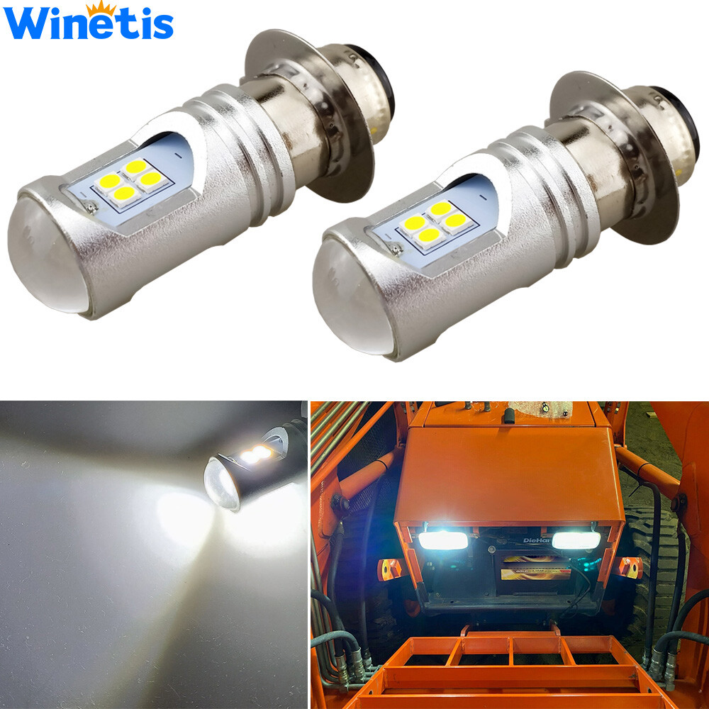 2X Super Bright LED headlamp Bulbs for Kubota L4610 L4630 L5030 Bulb ...