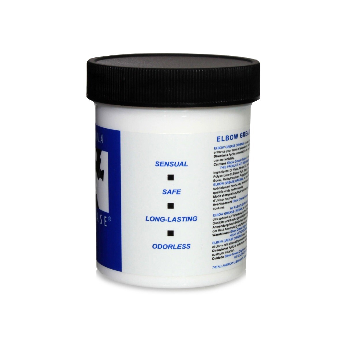 Elbow Grease Orginal Cream Oil Based Male Personal Lube Lubricant 4 oz ...