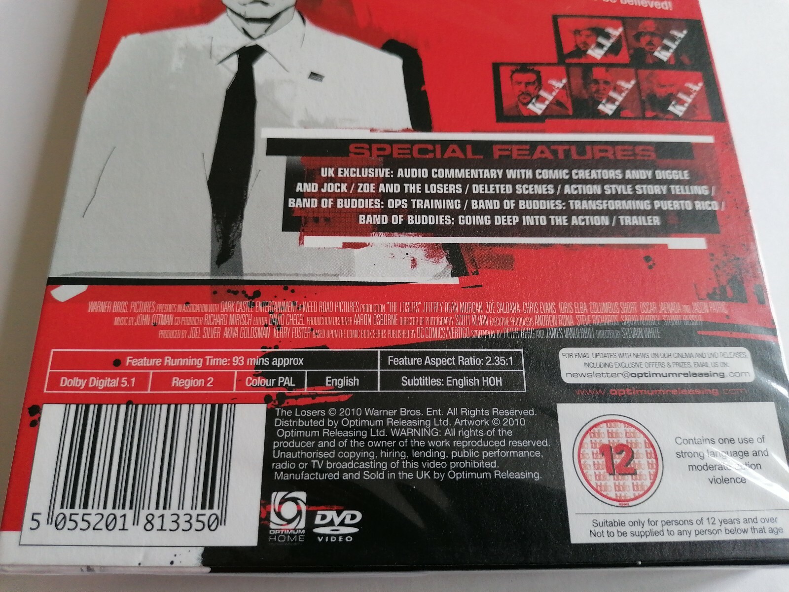 The Losers (2010, DVD) With Slipcase | eBay