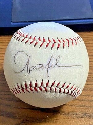 AARON MILES SIGNED AUTOGRAPHED OL BASEBALL! Rockies, Cardinals, Cubs ...