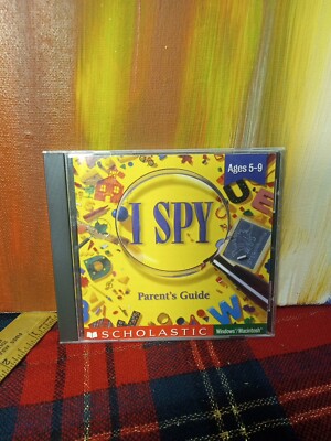 Scholastic I Spy - Brain-Busting Games for Kids (Win 95 PC / Mac CDROM ...