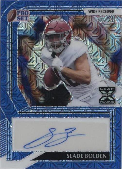 2022 Leaf Pro Set Metal - Slade Bolden #PA-SB1 Blue Mojo /20 (AU, RC ...