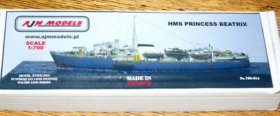 AJM Models 700014 :"HMS PRINCESS BEATRIX". 1940 / Resin Kit 1:700 | eBay
