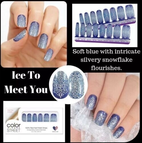 Color Street**Ice To Meet You**100% Nail Polish Strips | eBay