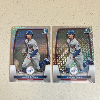 2023 Bowman Baseball James Outman 2 Mojo RCs Dodgers Stud!! | eBay