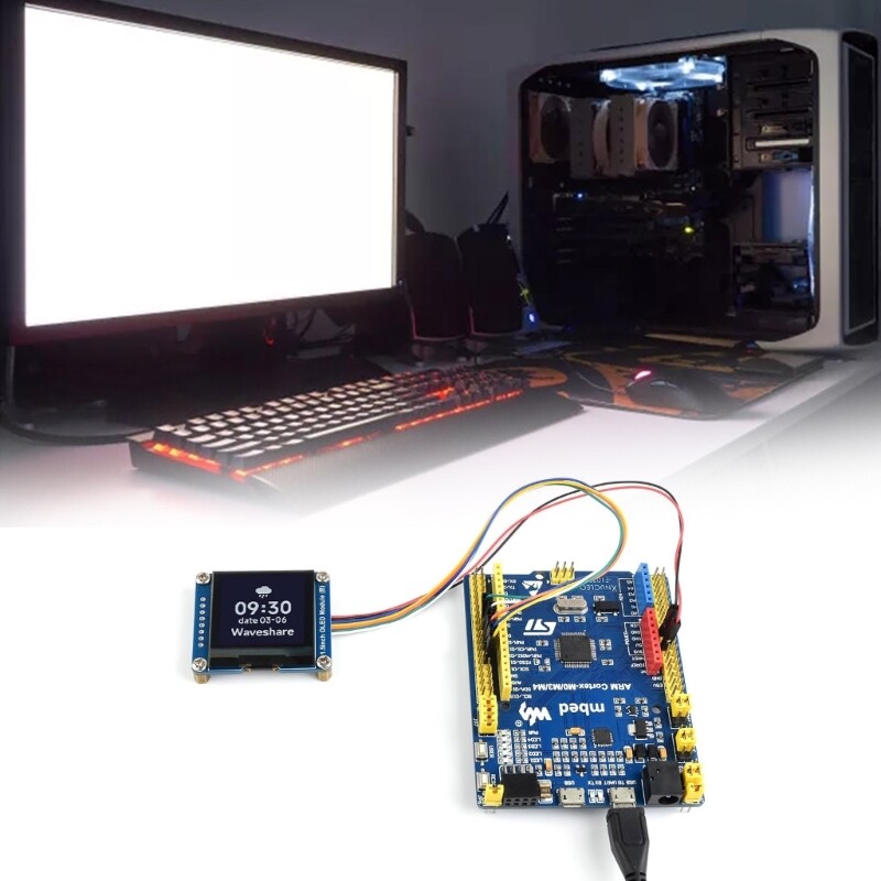 1 Set 1.5" OLED Display Module with Resolution of 128×128 16 Gray ...