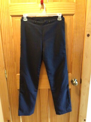 Amish Mennonite Hand Made 5-Btn Dark Blue Broadfall Pants W30 EUC Plain ...