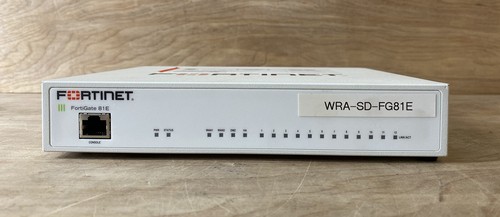 Fortinet ‎FG-81E Network Security Firewall | eBay
