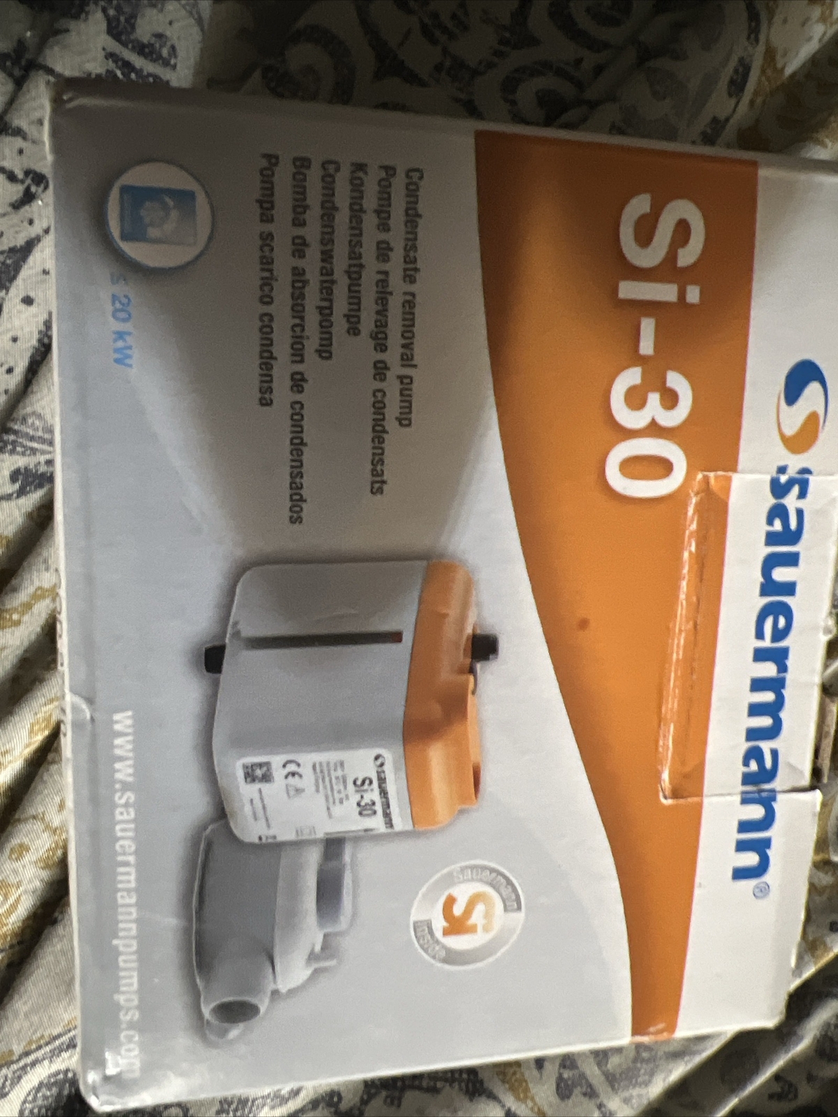 Sauermann SI-30 230V Mini Condensate Removal Pump for sale online | eBay