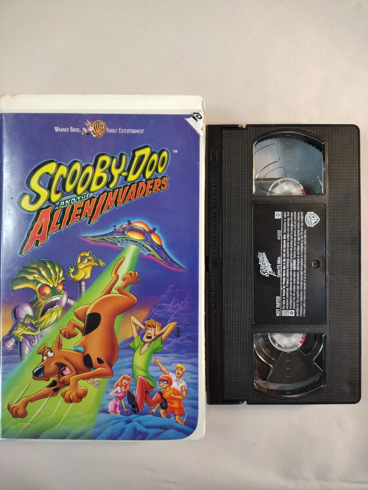 Scooby-Doo and the Alien Invaders (VHS, 2000, Warner Brothers Family ...